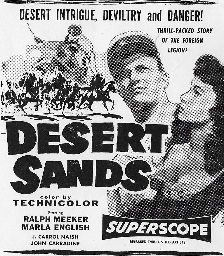 Review | Desert Sands (1955) | MovieSteve